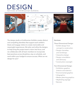 Services - Smithsonian Exhibits
